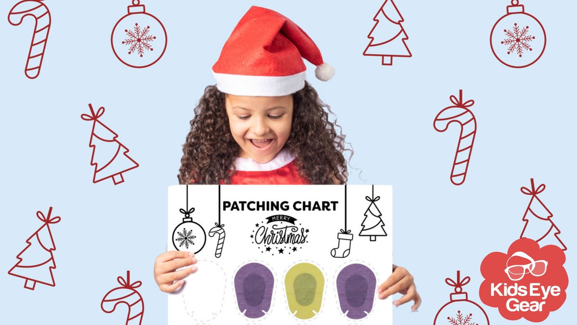 FREEBIE Christmas Patching Charts - Kids Eye Gear
