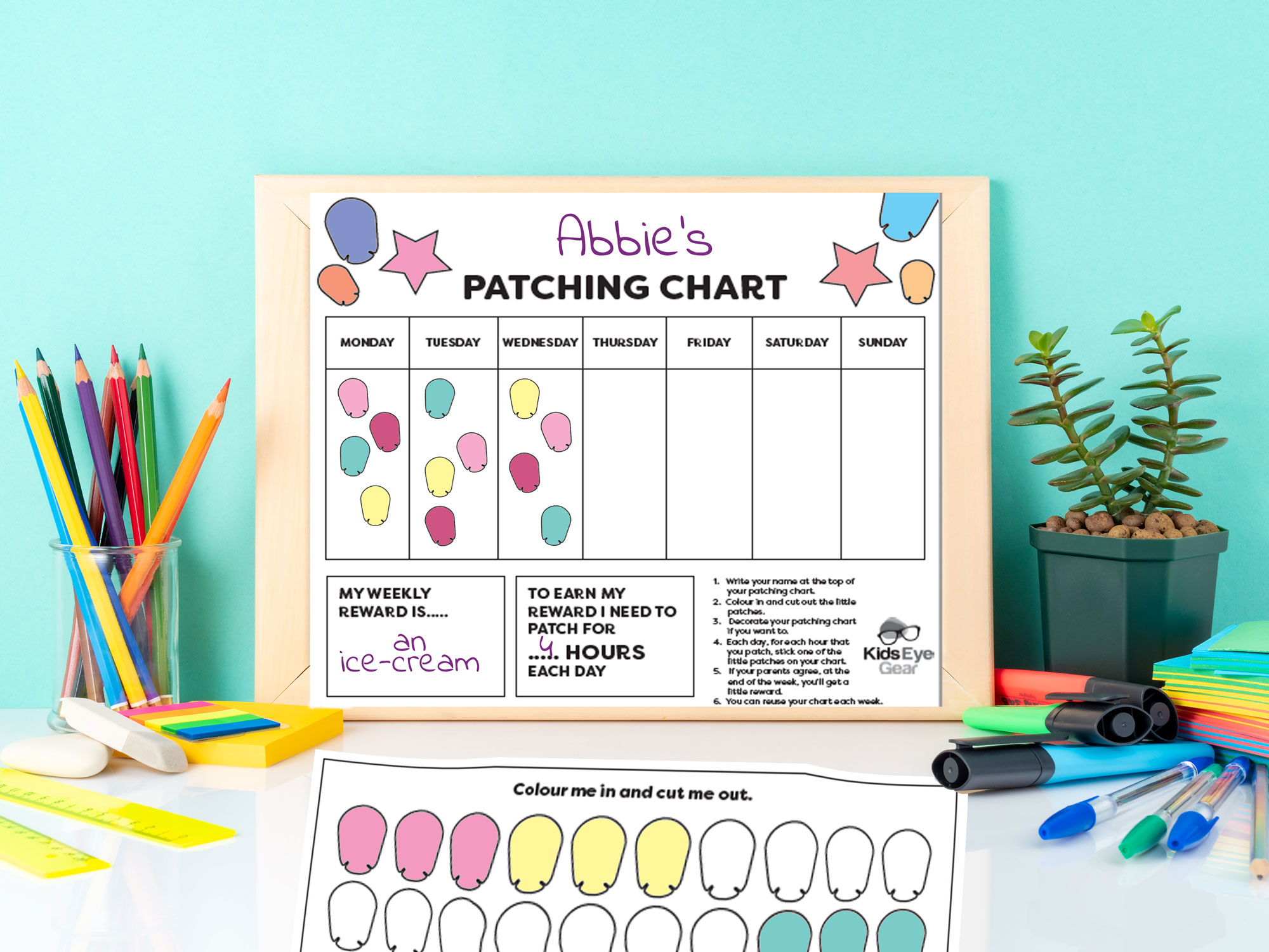 Tips for patching a toddler - Kids Eye Gear